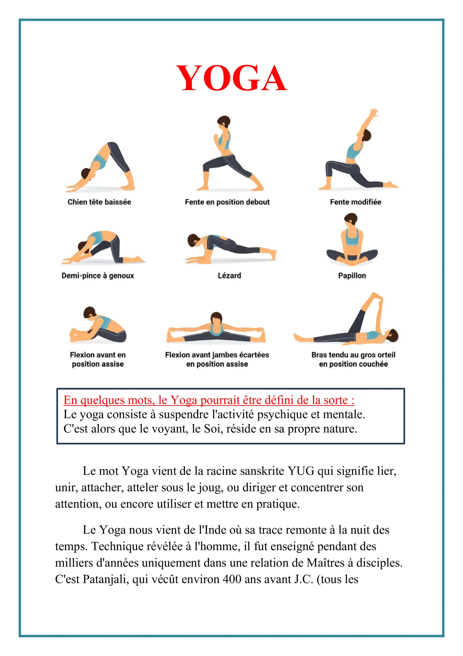 YOGA - Telmidh