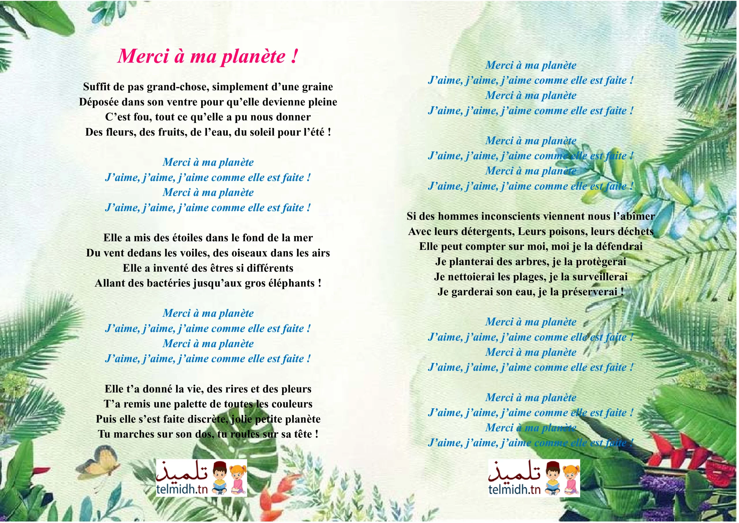 Merci à ma planète ! - Telmidh