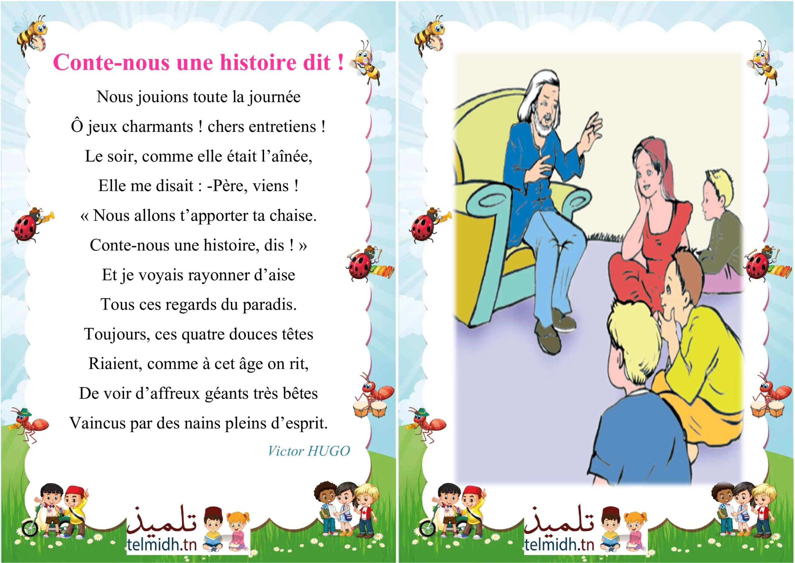 Conte-nous une histoire dis! - Telmidh